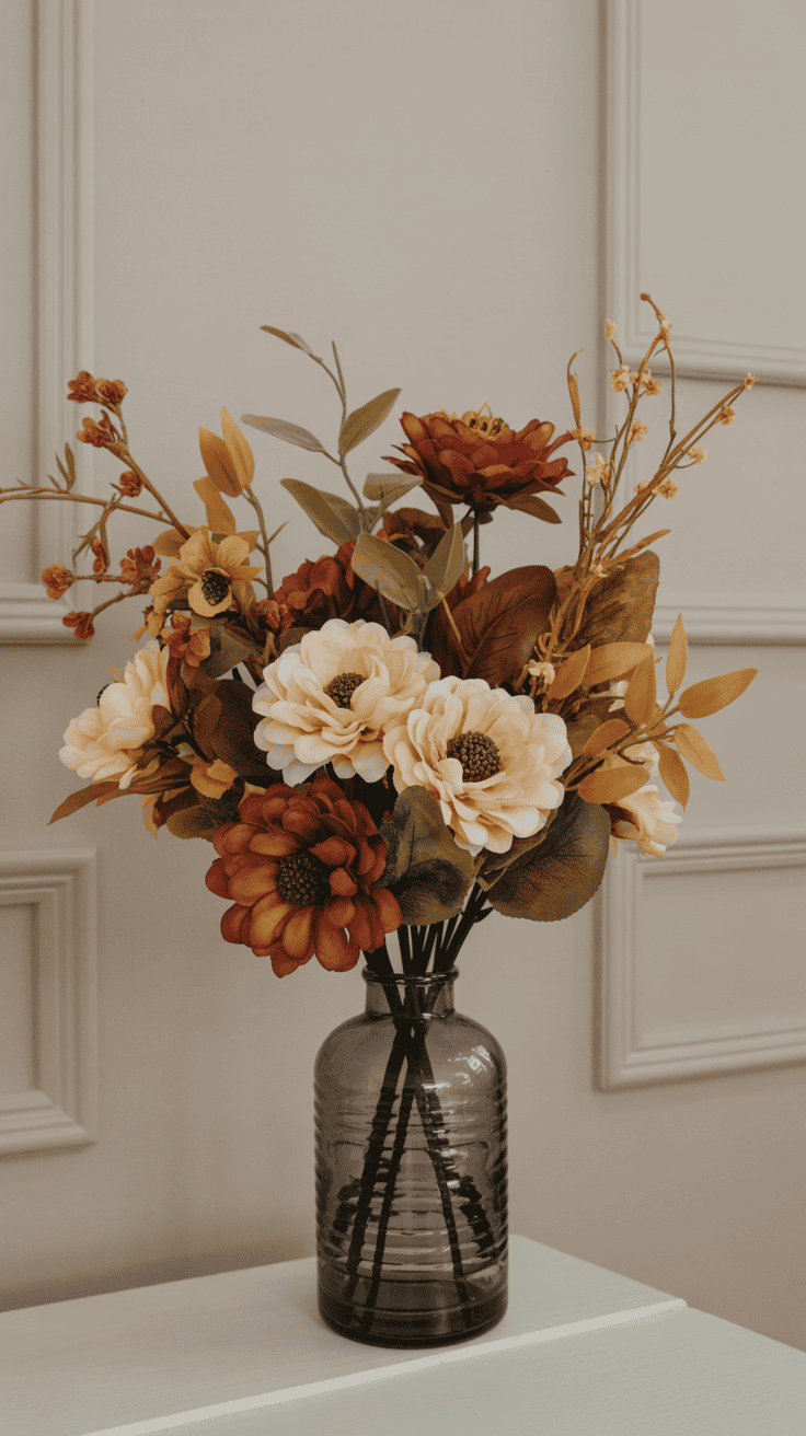 The Truth About Artificial Fall Flower Arrangements That Look Real ...