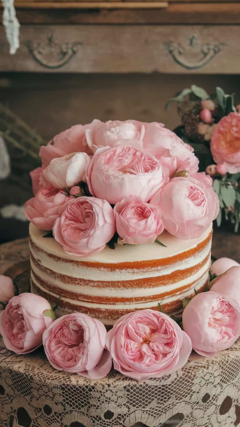 How To Design Simple Floral Cake Designs That Still Wow - Flowers ...