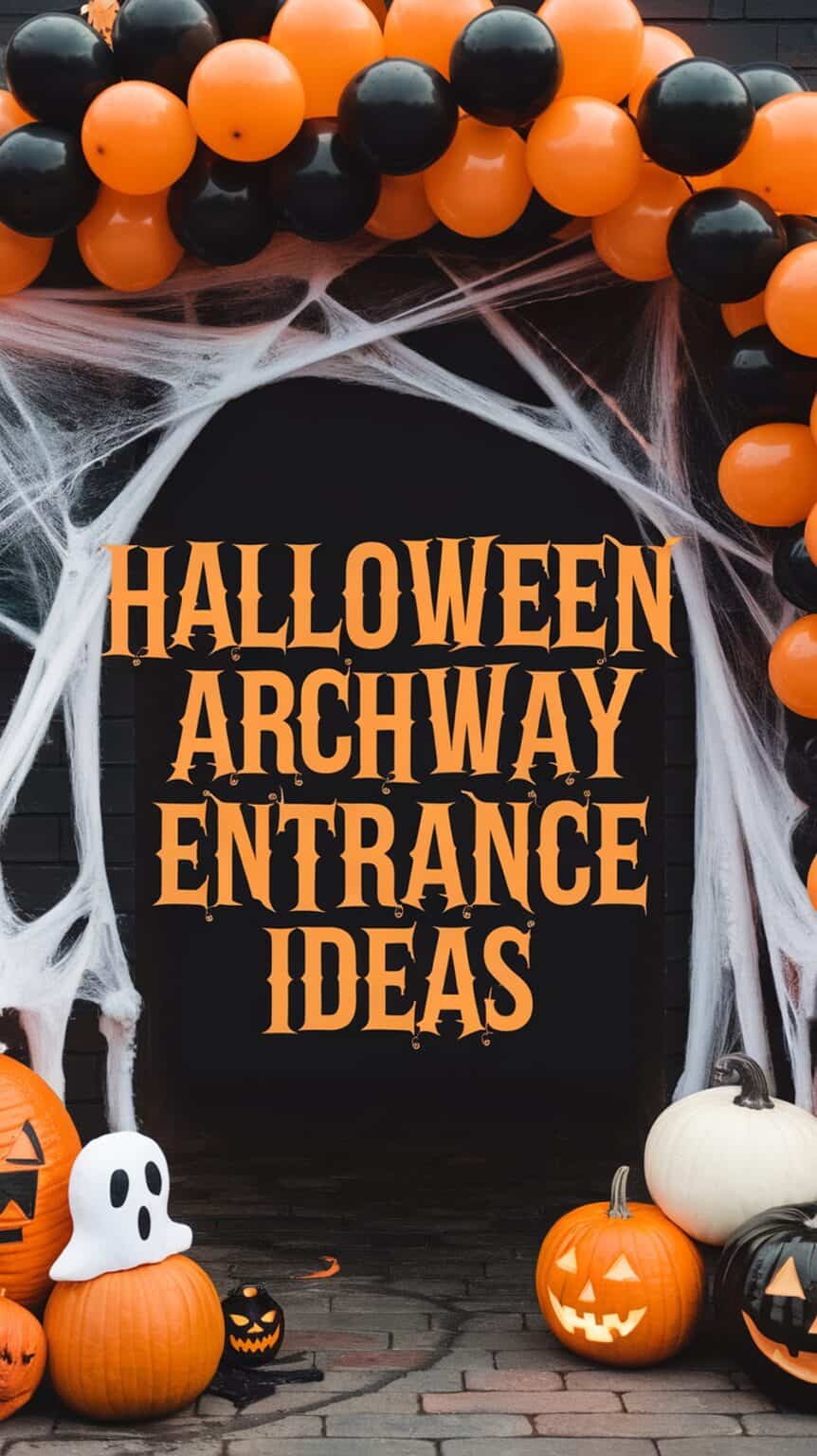 How To Build a DIY Halloween Archway Entrance - Flowers Bouquet Ideas