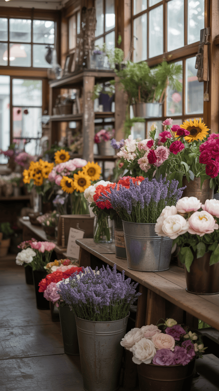 Flower Shop Aesthetic for Cozy Cottagecore Vibes - Flowers Bouquet Ideas